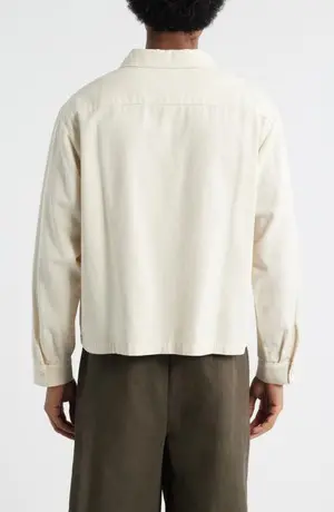 ELWOOD Cut Out Appliqué Snap-up Shirt