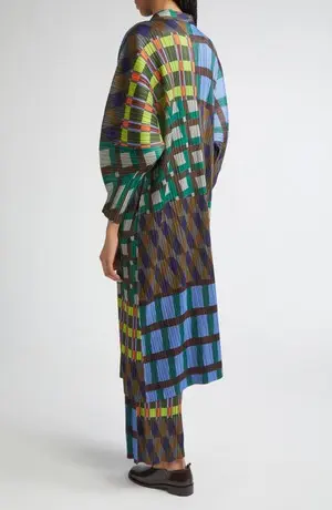 Issey Miyake Harmony Pleated Midi Dress