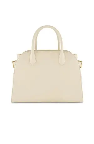 THE NOLI SHOP Margo Leather Handbag - Pearl