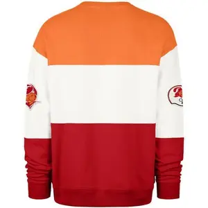 '47 Red Tampa Bay Buccaneers Throwback Breeze Maximalist Sweatshirt