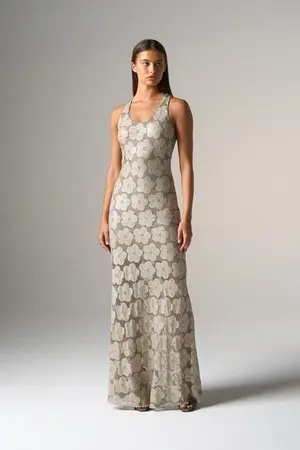 JBQ Ricky Sequin Gown