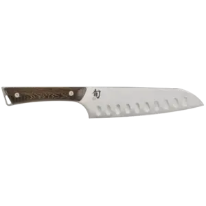 SHUN Kanso 7 Inch Hollow-ground Santoku Knife - Walnut