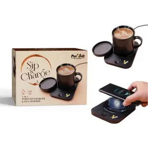 PURSONIC Sip & Charge 2-in-1 Wireless Charger & Mug Warmer
