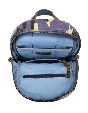 TSD BRAND Mountain Leaf Sling Bag - Navy Camo