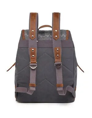 TSD BRAND Oak Hill Versatile Backpack - Grey
