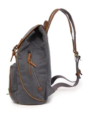 TSD BRAND Oak Hill Versatile Backpack - Grey