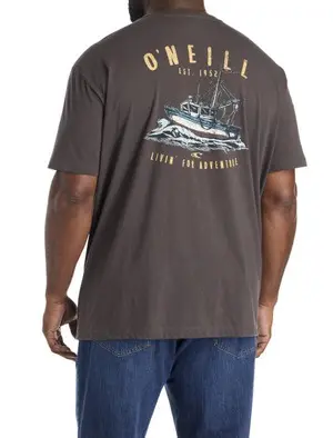 O'Neill Big & Tall Adrift Graphic Tee