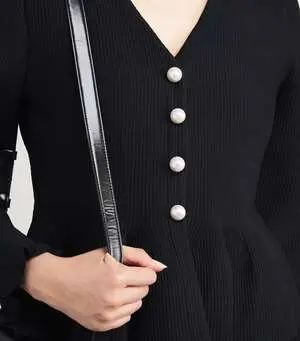 Sandro Peplum Cardigan