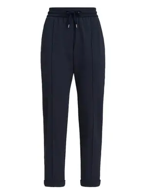 Brunello Cucinelli Cotton Drawstring Trousers