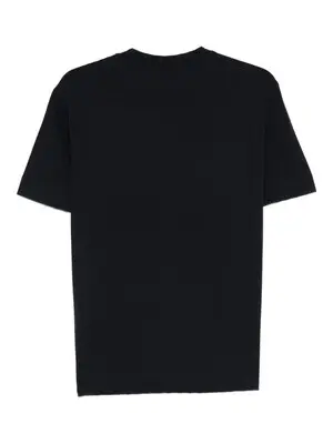 Emporio Armani Logo Cotton T-shirt - Blue