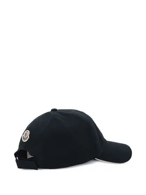 Moncler Logo Baseball Cap - Black