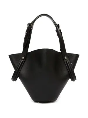 MAISON MARGIELA Dress-age Small Leather Handbag - Black