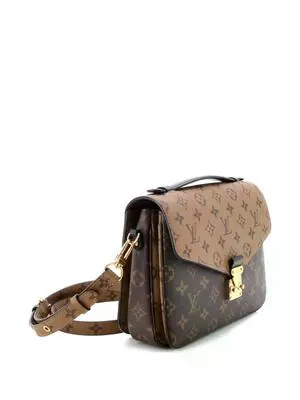 LOUIS VUITTON Pochette Metis Reverse Monogram Canvas Crossbody Bag