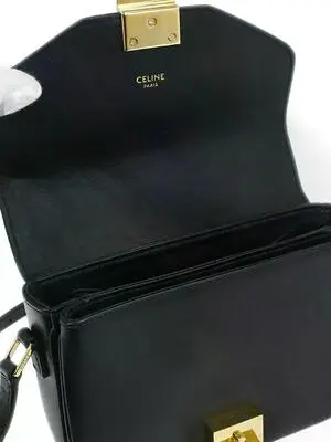 Celine 2019 C Pampille Small Shoulder Bag - Black