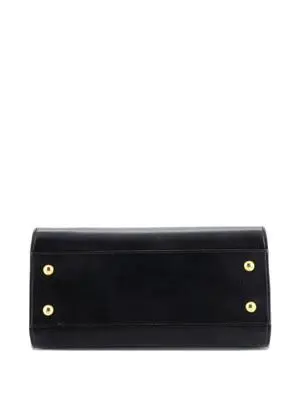 Saint Laurent Monogram Cabas Baby Satchel - Black