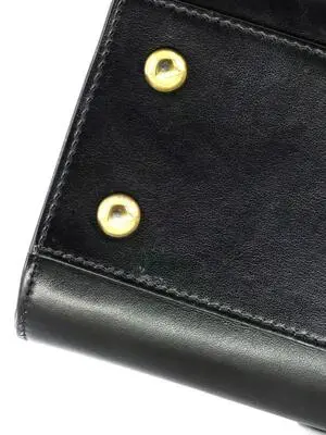 Saint Laurent Monogram Cabas Baby Satchel - Black