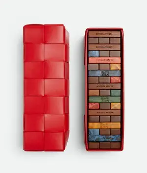 BOTTEGA  VENETA Jenga Set - Dark Red