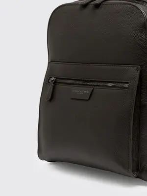 GIANNI CHIARINI Textured Leather Backpack