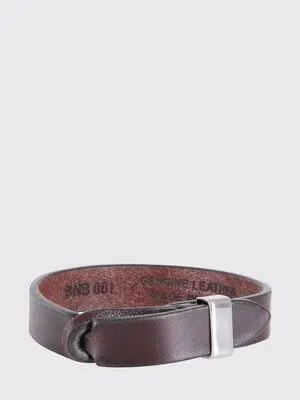 ORTIGNI Leather Bracelet - Dark