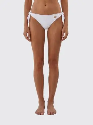 Dolce & Gabbana Dolce & Gabbana Stretch Polyamide Bikini Briefs White