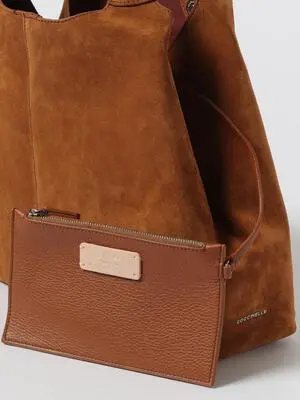 COCCINELLE Suede Shoulder Bag - Leather
