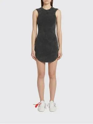 Off-White Sleeveless Dress