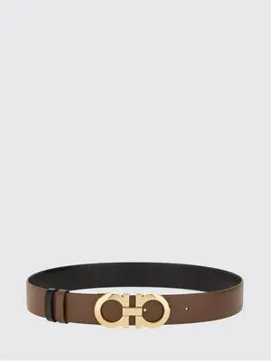 FERRAGAMO Leather Belt - Brown