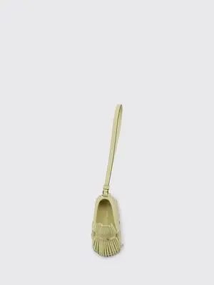 TOD'S Leather Loafer Keychain - Yellow