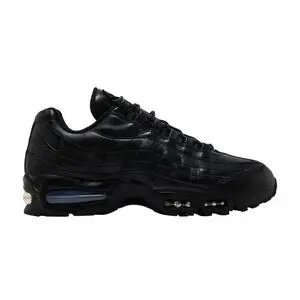 Nike Air Max 95 Big Bubble Leather Sneakers - Black