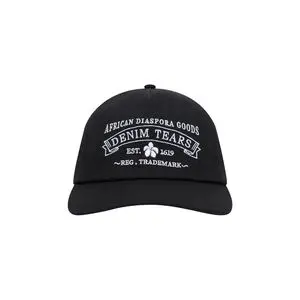 DENIM TEARS Adg Stamp Cap - Black