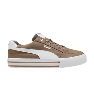 PUMA Court Classic Vulcanized Formstrip Sneakers - Brown