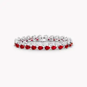 Graff Ruby And Diamond Bracelet - White Gold
