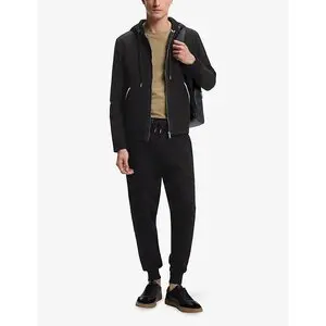 BOSS Drawstring-waist Cotton-jersey Jogging Bottoms