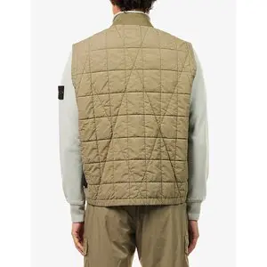 Stone Island Quilted Cotton Vest