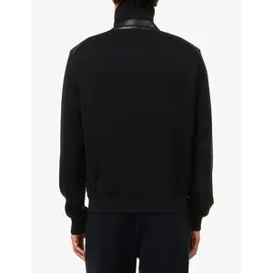 TOM FORD Hybrid-knit Padded Shell Jacket - Black
