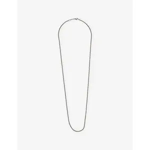 THOMAS SABO Venezia Chain Blackened Sterling-silver Necklace - Silver-coloured