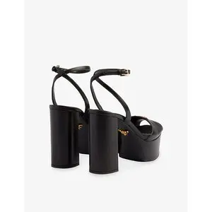 Prada Nappa Leather Platform Sandals