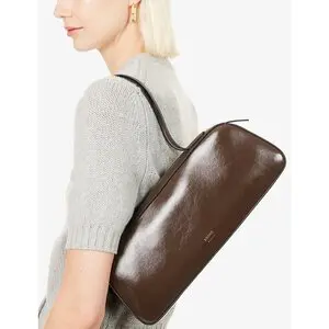 Khaite Kye Leather Shoulder Bag