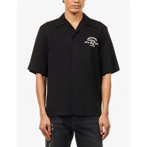 Amiri Eagle Camp-collar Woven Shirt