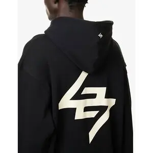 247 BY REPRESENT Graphic-print Cotton Hoody