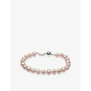 Yoko London Classic Pearl Bracelet - 18ct White Gold