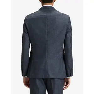 BOSS Single-breasted Notch-lapel Wool Blazer