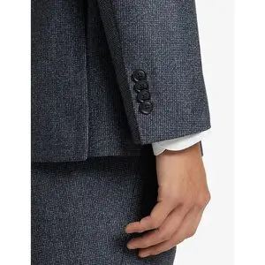 BOSS Single-breasted Notch-lapel Wool Blazer