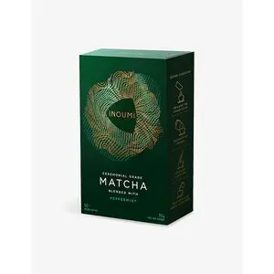 INOUMI Ceremonial Grade Matcha Blended With Peppermint 10 Sachets 15g - One-color