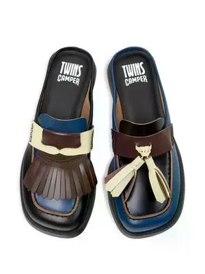 Camper Twins Tassel-detail Mules