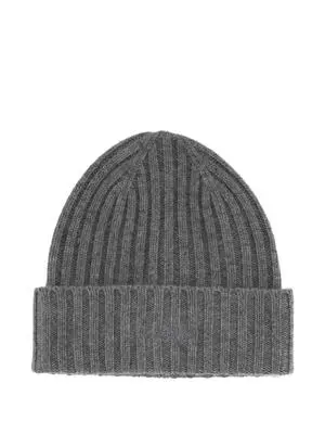 MC2 SAINT BARTH Ribbed Knit Hat - Grey