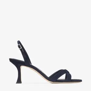 JIMMY CHOO Elsy 70 Suede Slingbacks