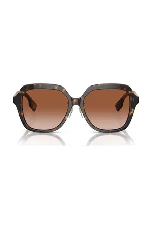 Burberry Sunglasses Square Acetate Frame - Brown
