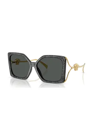 Versace Versace Square Sunglasses Red