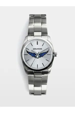 Zadig&Voltaire Strass Wings Watch - Blue